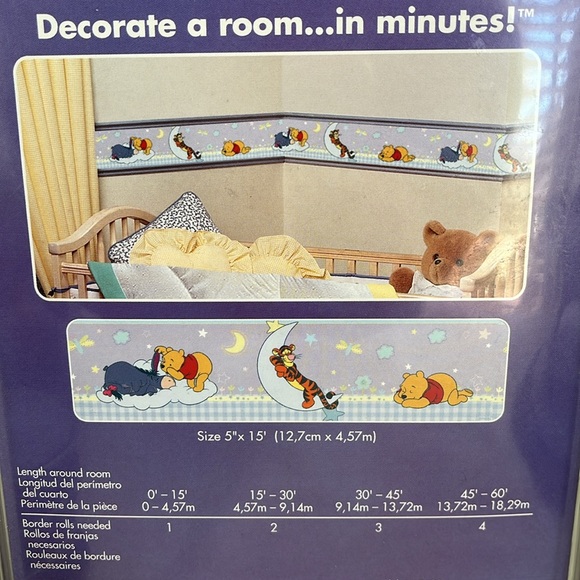 Disney | Wall Decor | Disney Pooh Border Stickups | Poshmark